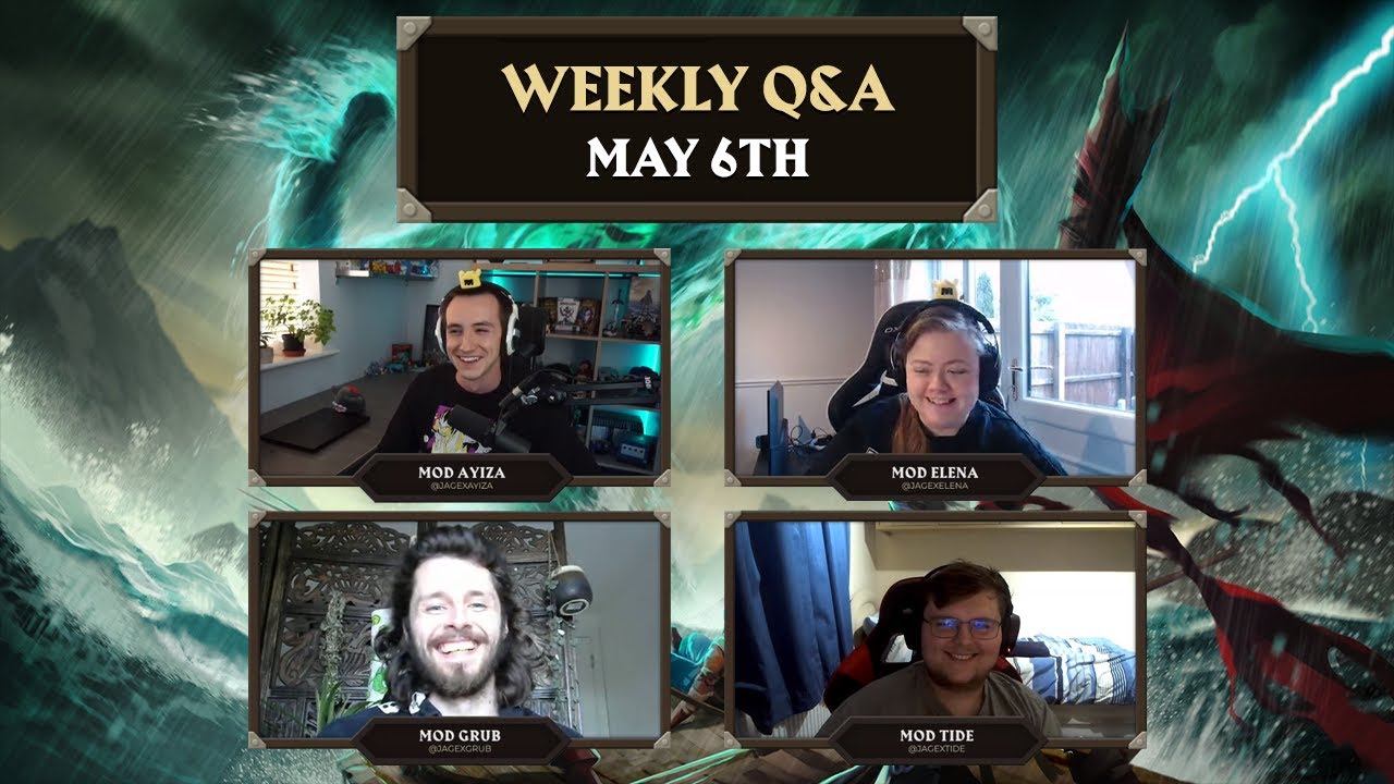 New Scythe of Vitur concepts! Mods Ayiza, Elena, Grub & Tide - OSRS Q&A ...