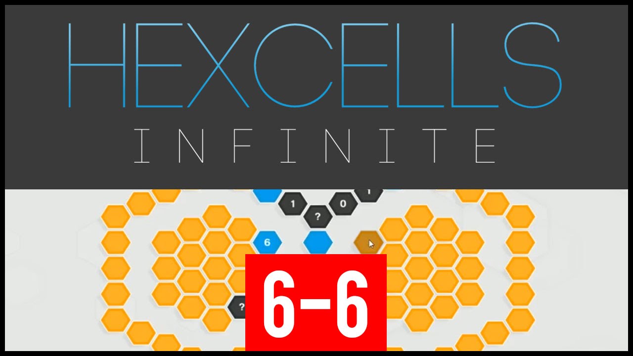 Hexcells Infinite Walkthrough | World 6 | 6-6 Puzzle - YouTube