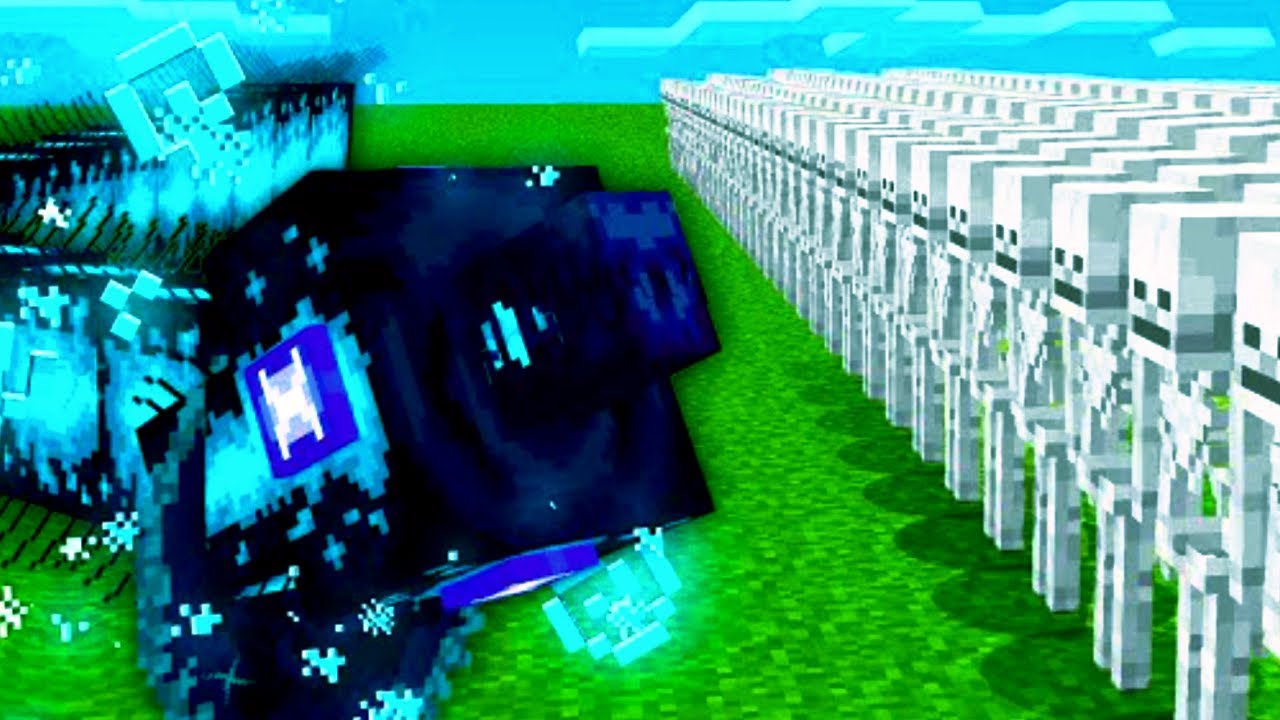 1000 SKELETONS vs VOID WORM (Minecraft Mob Battle🤩 #1 - YouTube