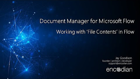 Encodian Flowr for Power Automate - YouTube