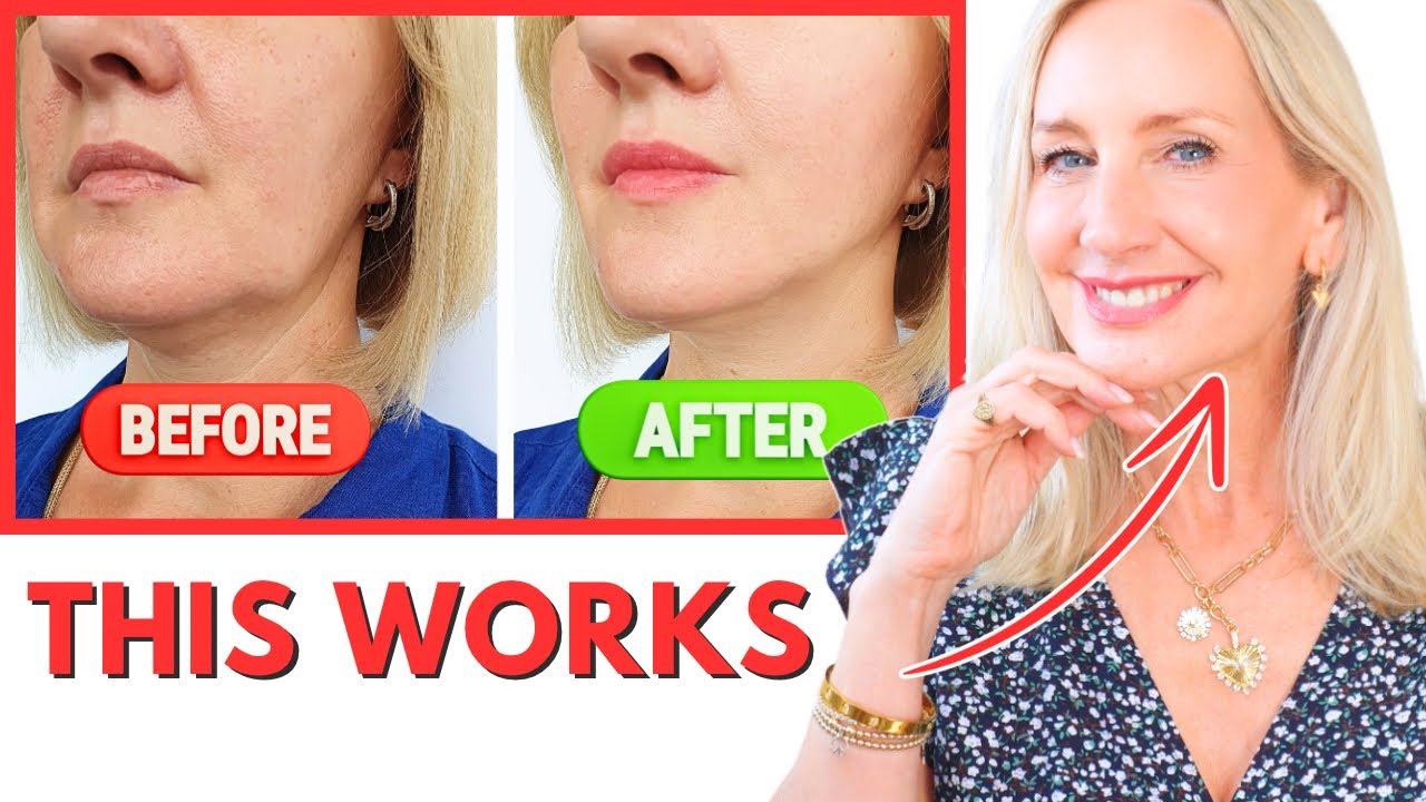 Get a a Tighter Jawline Over 50 with MEWING - YouTube