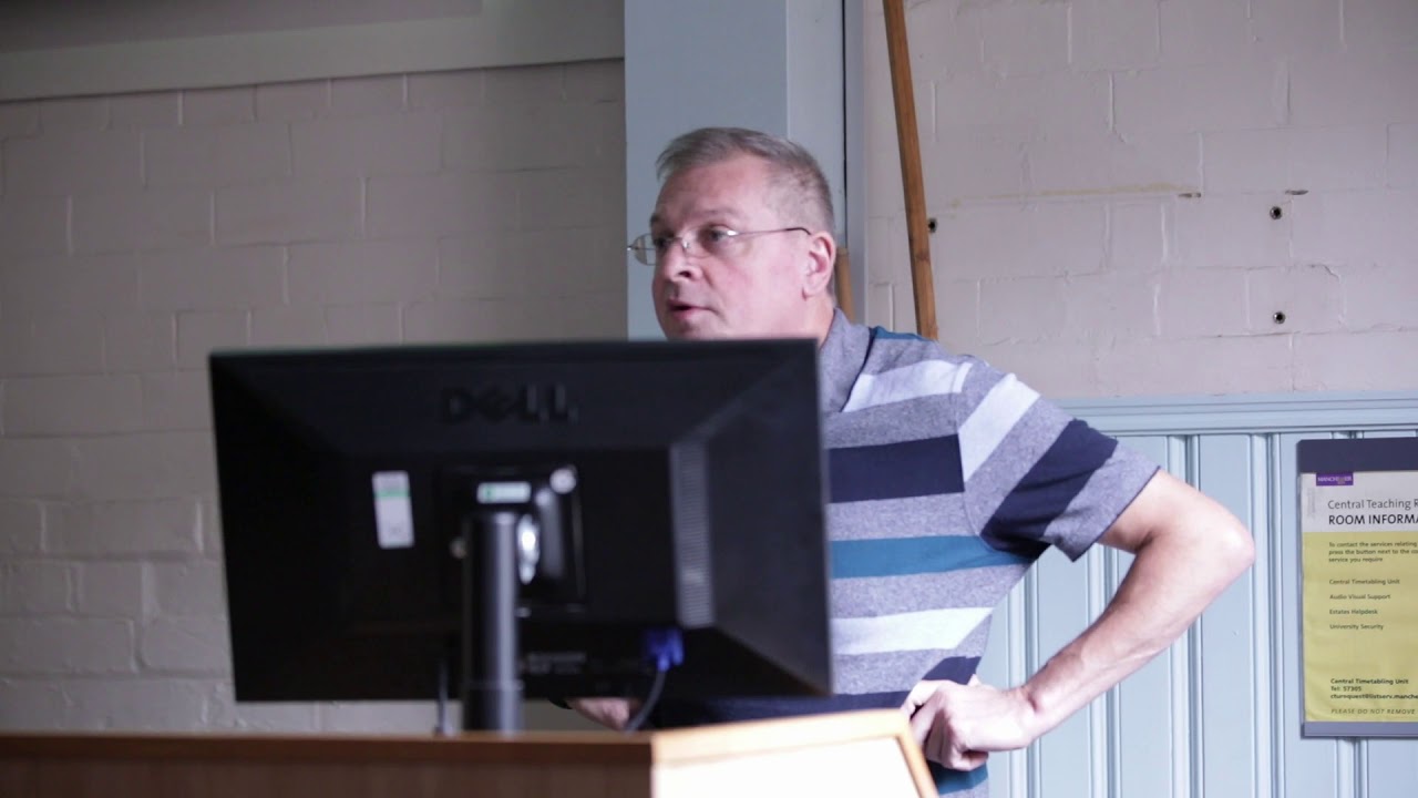 2019 (4/7) Neil Todd at Manchester's "Centenary of Transmutation ...