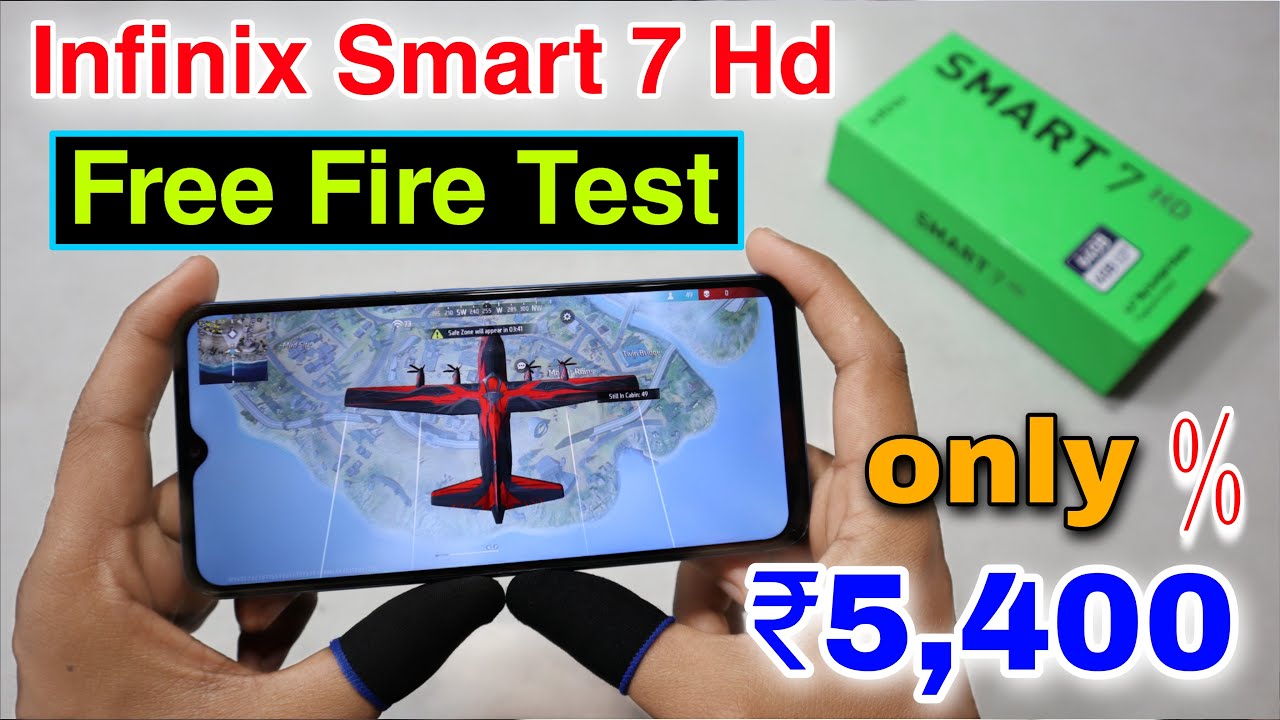 Infinix Smart 7 Hd Free Fire Test || Heating Test, Graphics Test 💥💥 ...