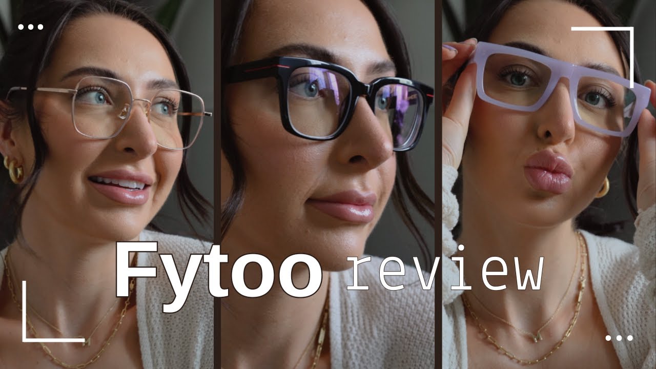 FYTOO GLASSES TRY-ON & REVIEW | stylish and affordable - YouTube
