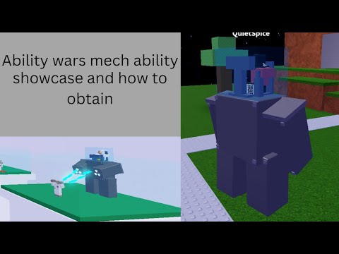 Ability wars mech showcase (and how to obtain) - YouTube