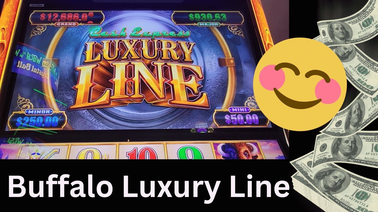 Buffalo luxury line slot machine with Bonus! Luxor Hotel & Casino Las ...