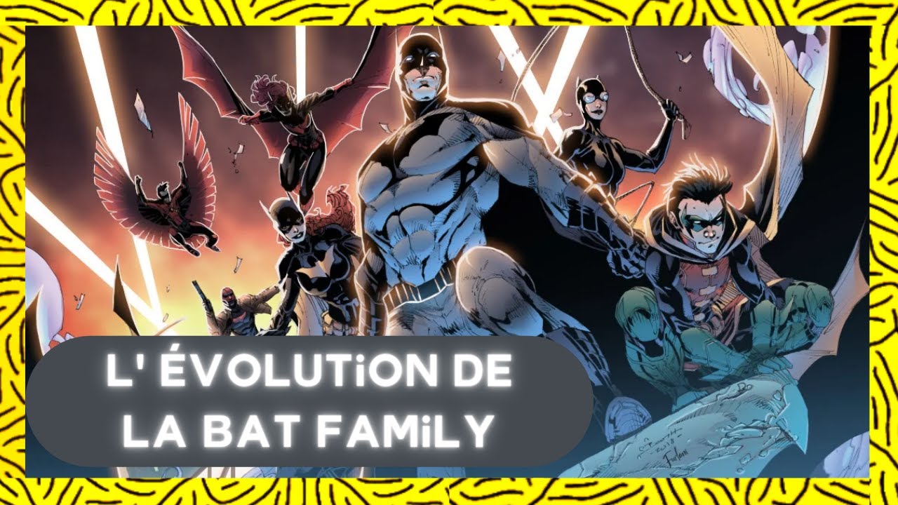 L'évolution de la BAT FAMILY au fil du temps - YouTube