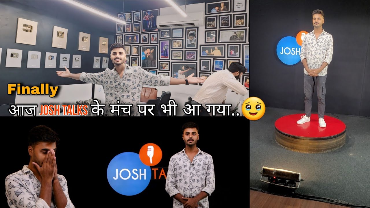 Josh Talks Studio Behind The Scene🔥 #joshtalks #anandartandcraftstudio ...