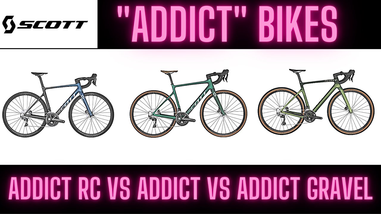 Scott Addict Range | Scott Addict RC vs Scott Addict vs Scott Addict ...