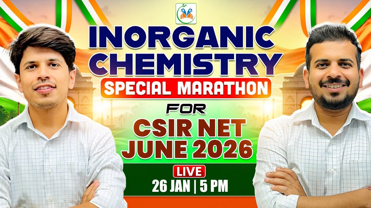 CSIR NET June 2026 | CSIR NET Chemical science | Inorganic Chemistry ...