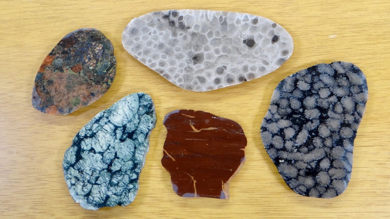Slabbing Michigan Rocks - Rhyolite, Petoskey, Gowganda Tillite ...