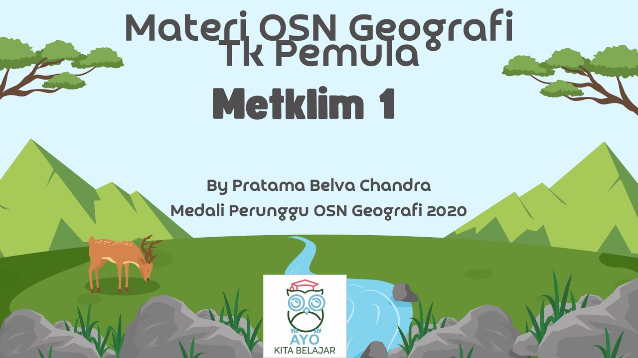 2. Materi OSN Geografi Tk Pemula - Metklim 1 - YouTube