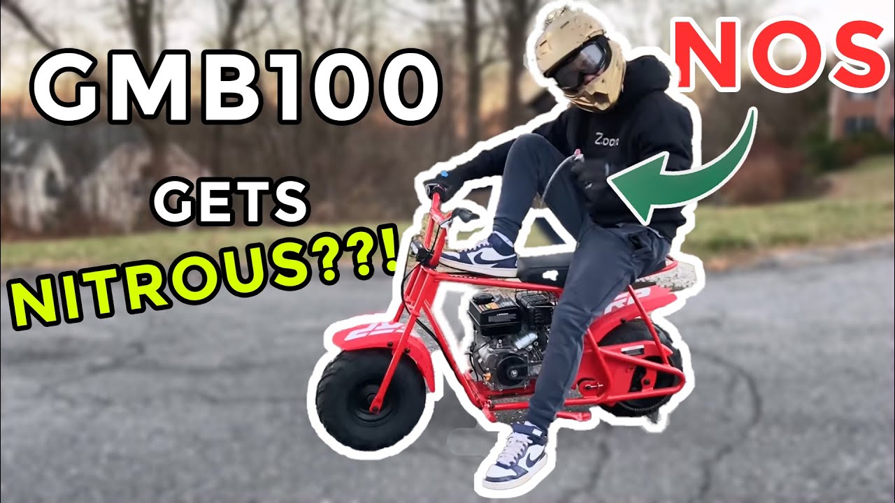 Incredible Mini Bike Upgrade! What Does NOS Do to Boost Speed? - YouTube