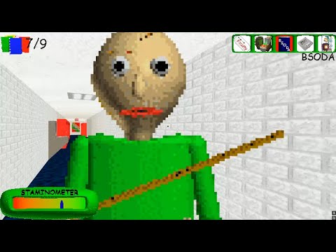 Baldi's Basics Plus but if i run out of tubes the video ends... - YouTube