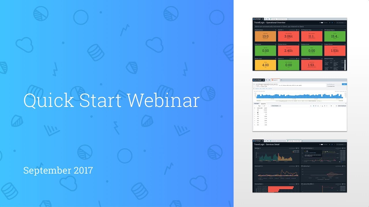 Sumo Logic QuickStart Webinar - September 2017 - YouTube