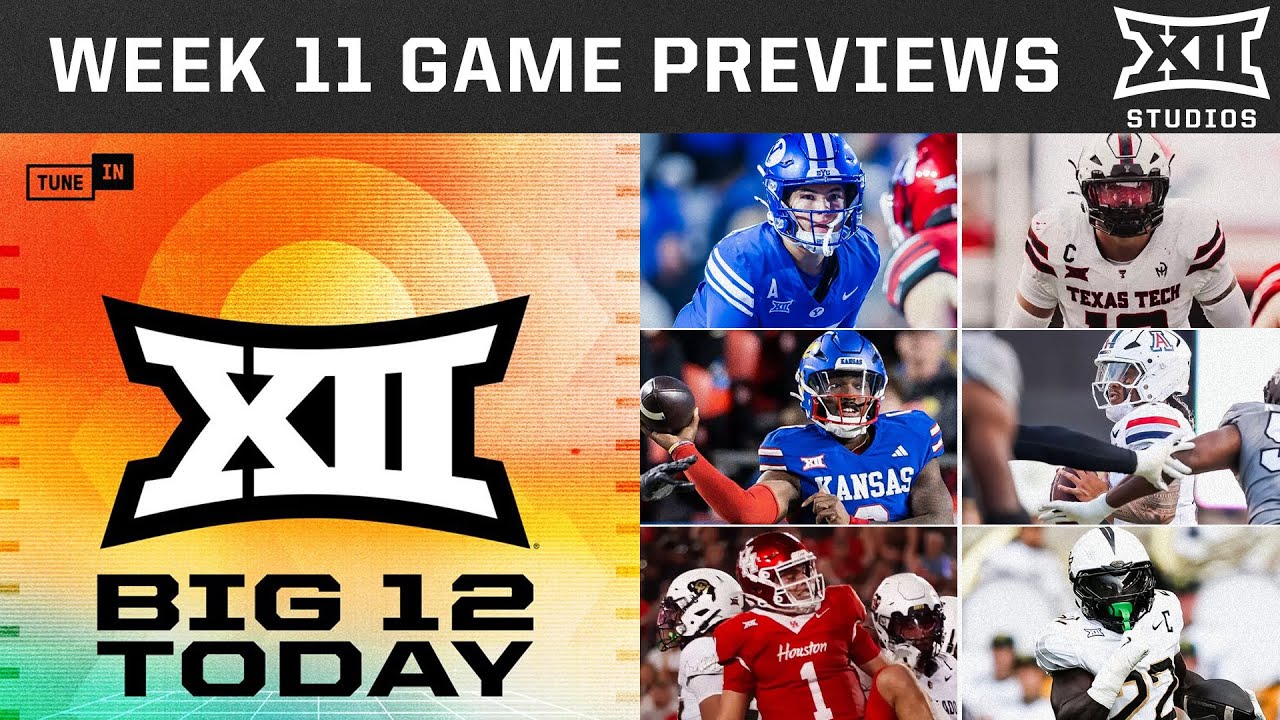 Big 12 Week 11 Preview & Pick 'Em | Big 12 Today - YouTube