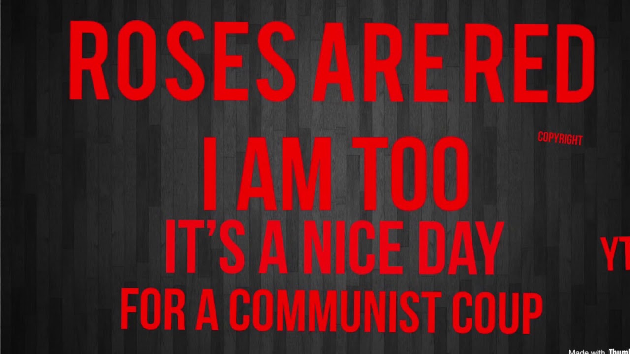 Communist poetry part 1! - YouTube