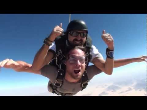 Skydive Jordan Wadi Rum | Location Rebel - YouTube