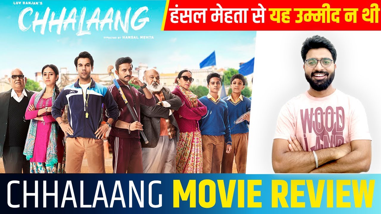 Chhalaang Movie Review | Rajkummar Rao | Nushrat Bharucha | Chalaang ...