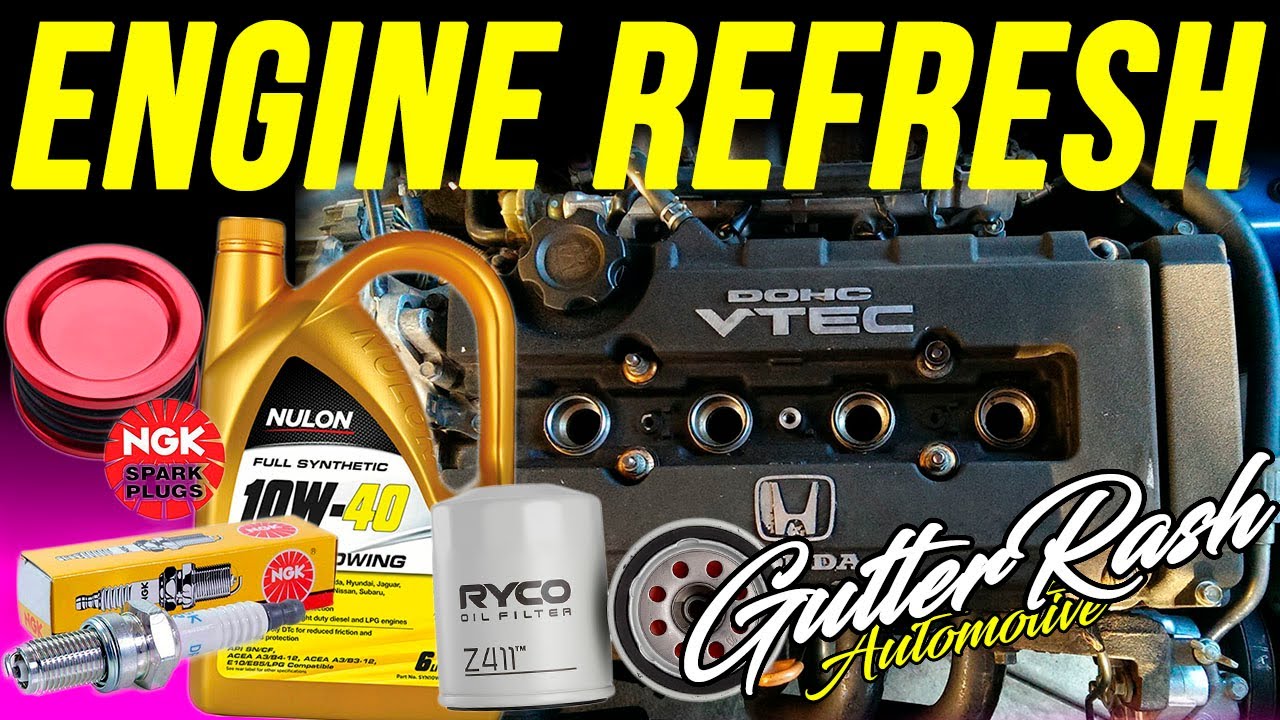 How to quickly REFRESH YOUR ENGINE // HONDA INTEGRA - YouTube