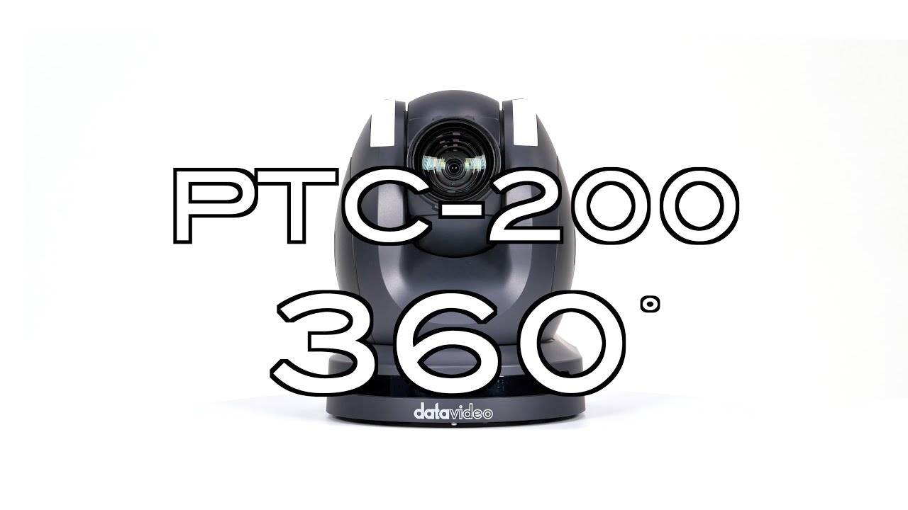 【360 Product Video】PTC-200 4K PTZ Camera｜Datavideo - YouTube