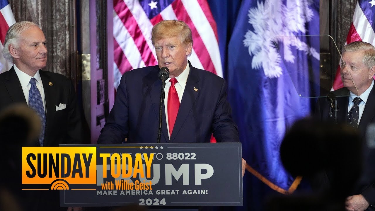 Trump kicks off 2024 run in two early voting states - YouTube