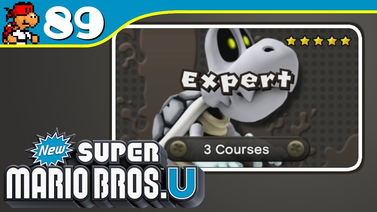New Super Mario Bros. U | Boost Rush: Expert Pack - 89 (Wii U Gameplay ...