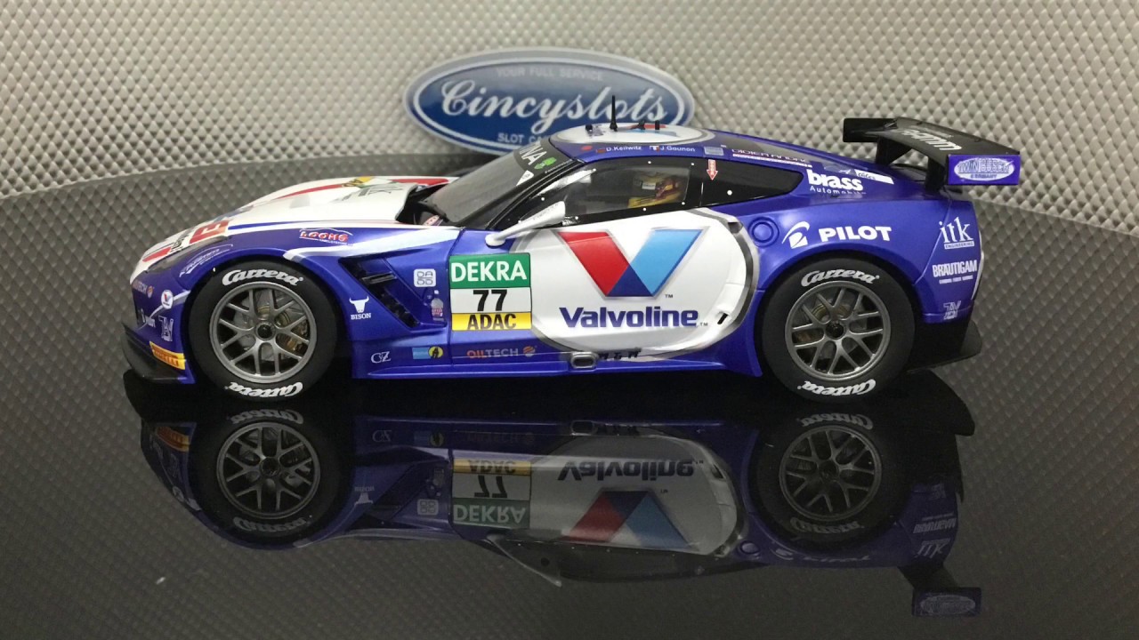 Carrera 23860 Digital D124 Corvette C7R - YouTube