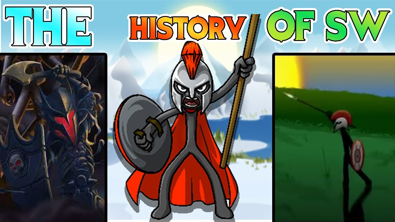 The history of stick war games.. - YouTube