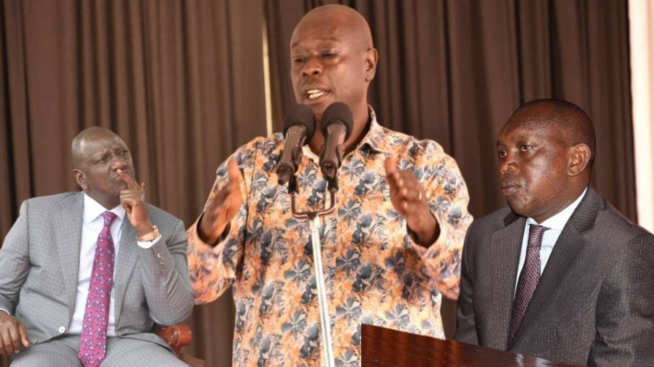 DRAMA!!DP GACHAGUA LECTURES PRES RUTO AND KALENJINS UDA LEADERS ...