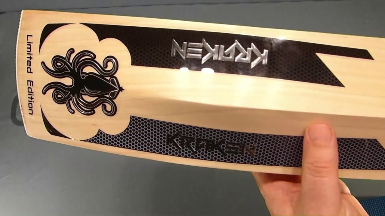 Kraken Cricket Limited Edition Cricket Bat Review and a little chat ...