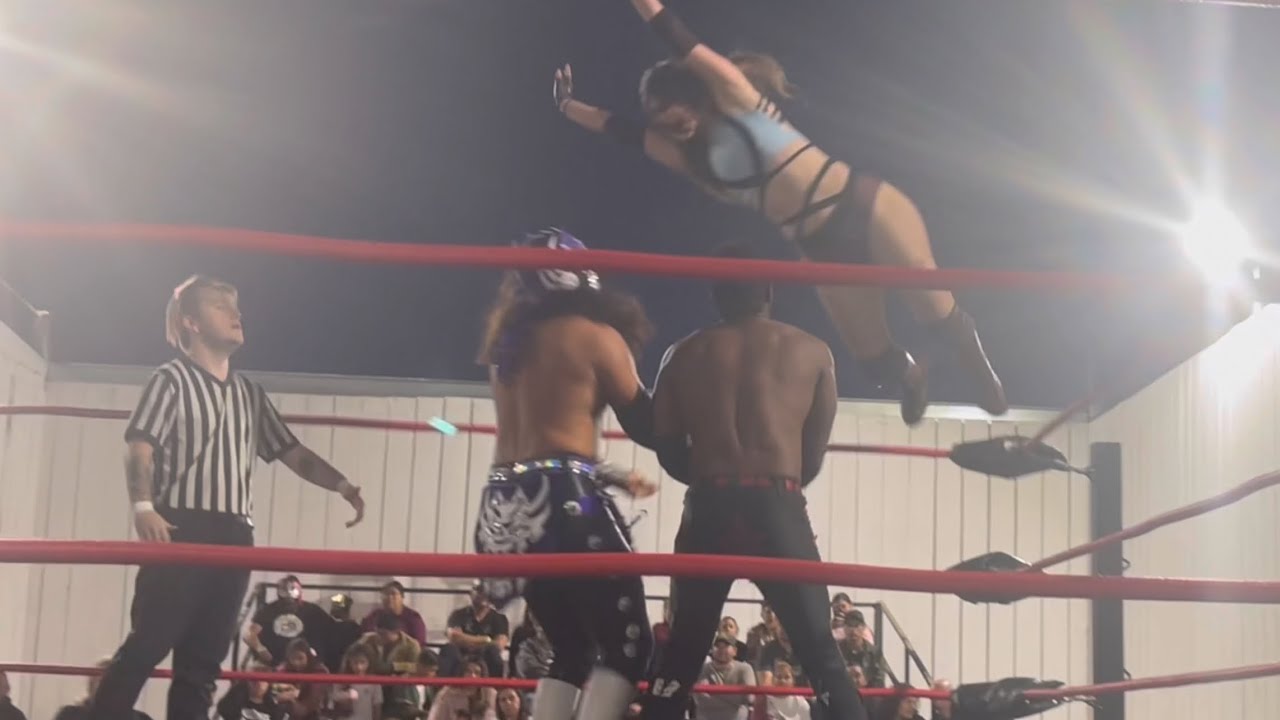 Najee Morgan vs Necrosis vs Lara Frazier Indy Wrestling! Blacklist Pro ...