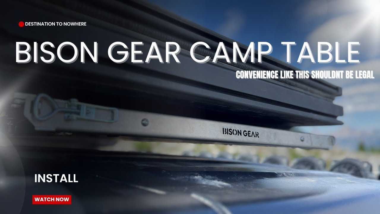 OX PRO Under Roof Rack Table Install – Making It Work Under an Alu-Cab ...