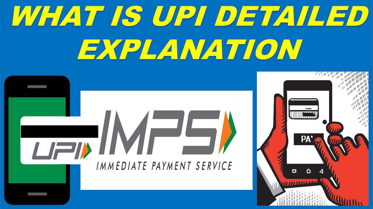 what is unified payment interface (upi) detailed explanation - YouTube