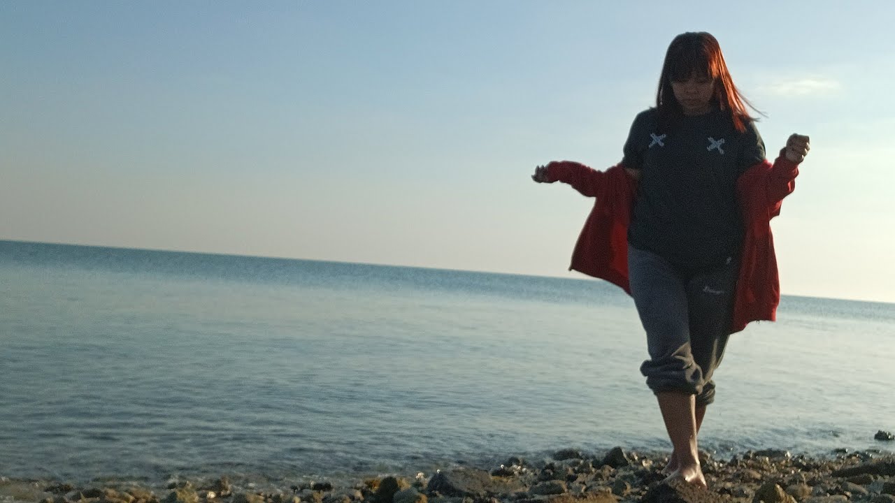 1st night and 1st day camping at Mirfah Beach | Holiday at the Beach ...