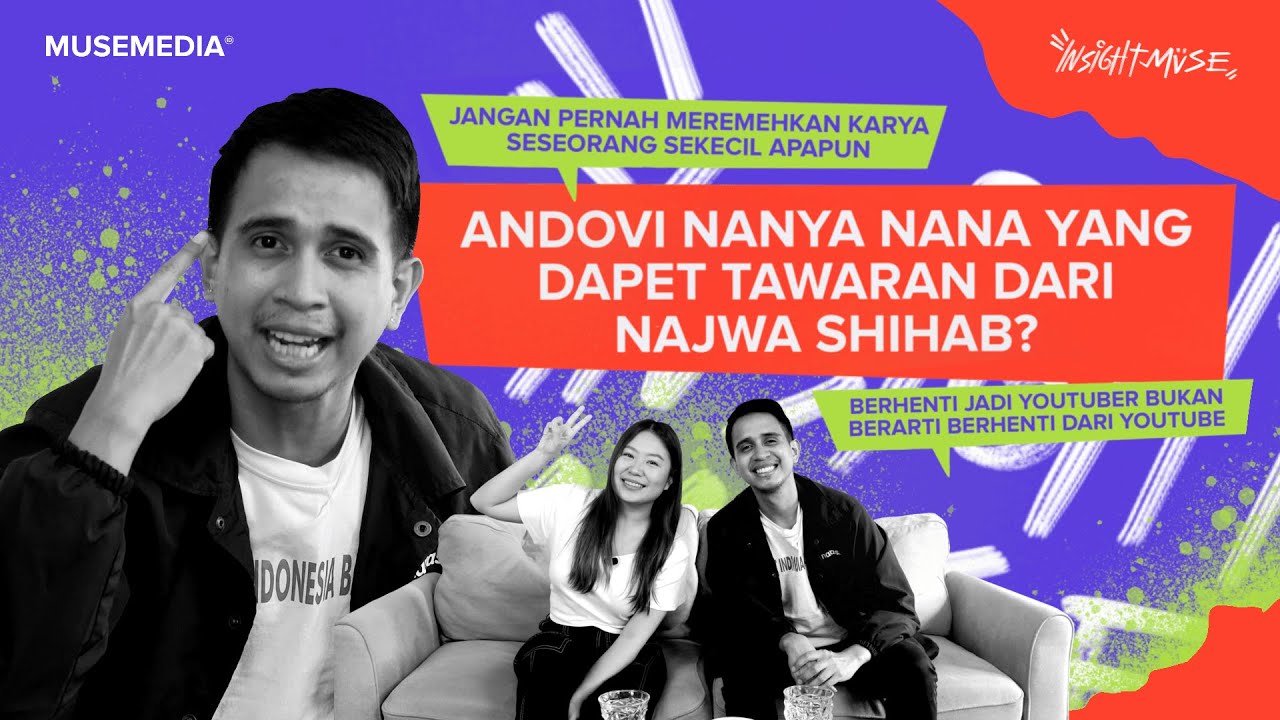 ANDOVI DA LOPEZ NGOMONGIN MBAK NAJWA SHIHAB KALO LAGI KANTOR NARASI ...