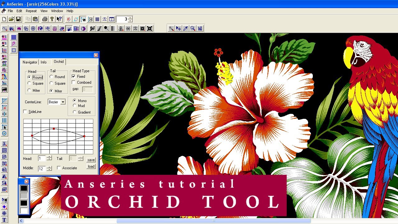 Orchid Tool Anseries Software - YouTube
