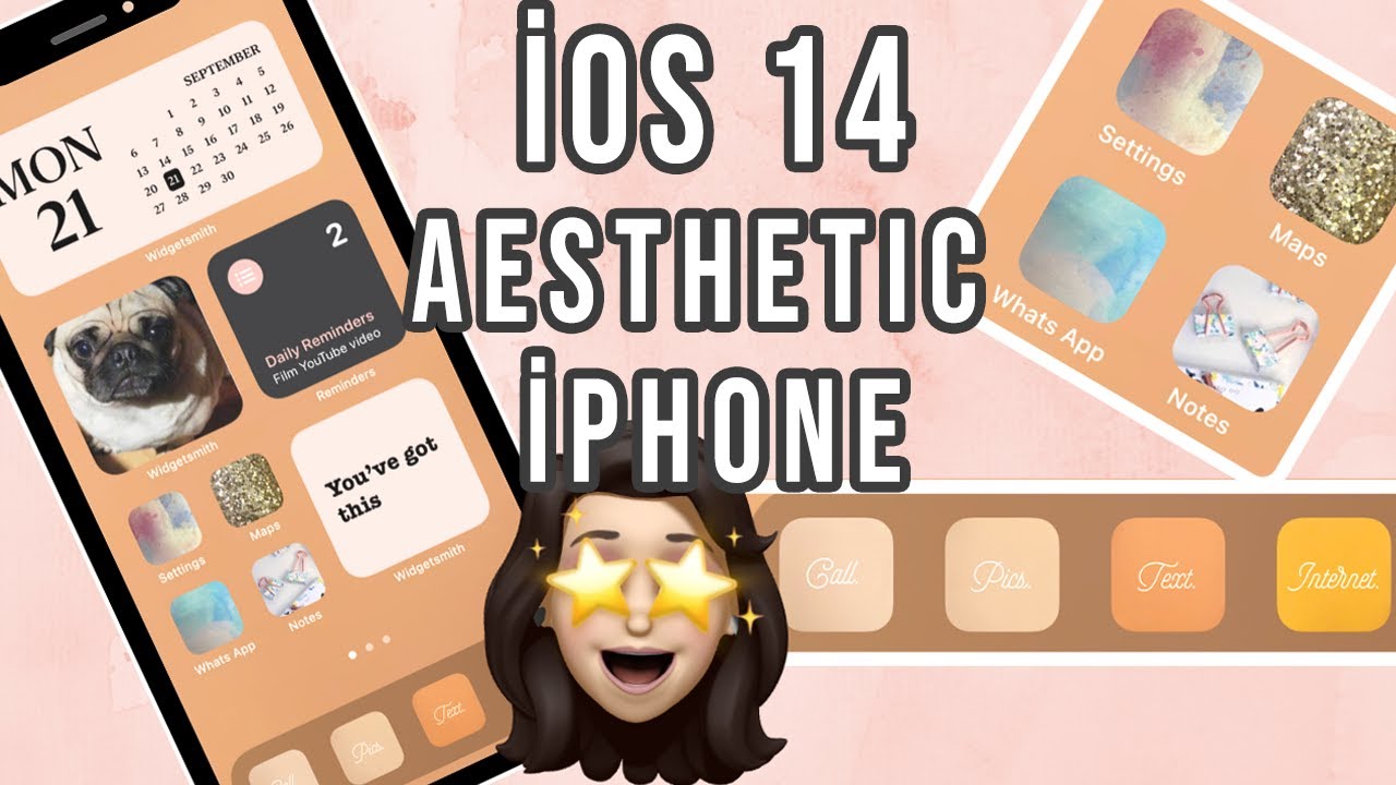iOS 14: 5 Ways To CUSTOMIZE Your iPhone Home Screen with WIDGETS AND ...