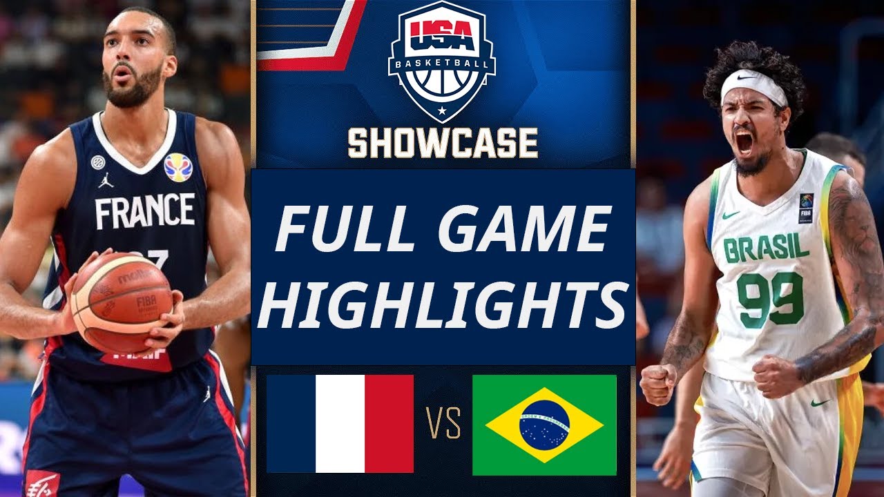 Frace vs Brazil [ Full Game ] Today Olympic Paris 2024 |USAB SHOWCASE ...
