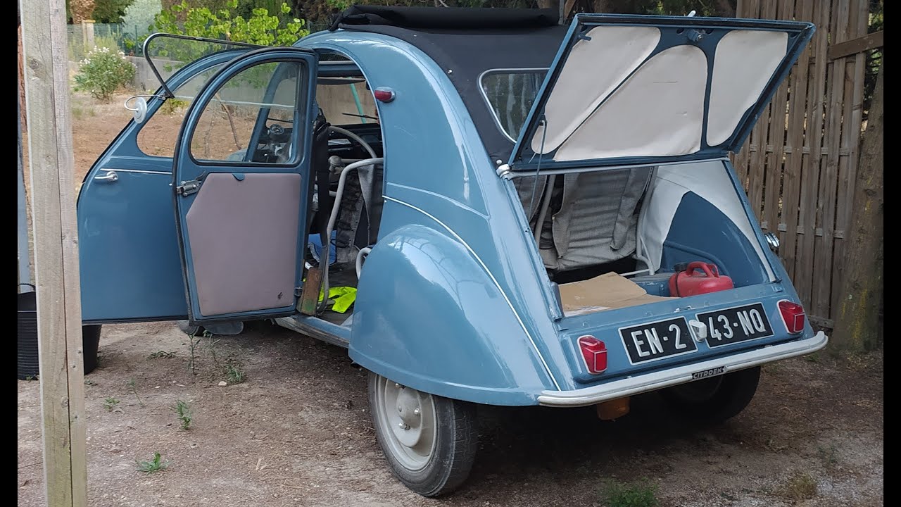 vacances en 2CV partie 4 le retour - YouTube