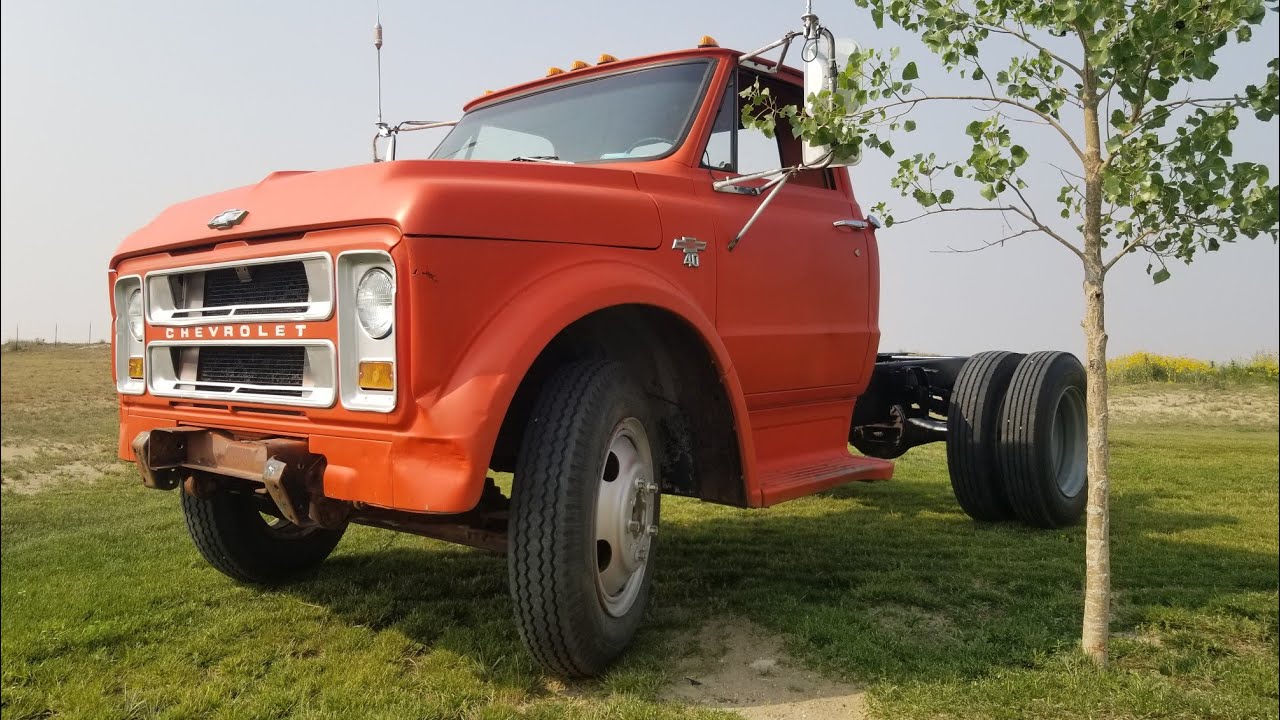 Getting ready to build the flatbed on our 1967 C40 Chevy truck - YouTube