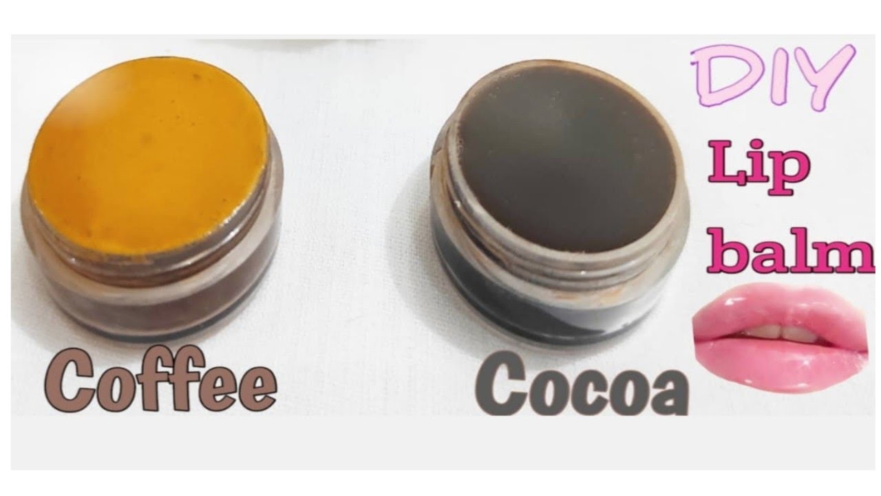 DIY Coffee and cocoa lip balm for chapped and dry lips | Remove ...