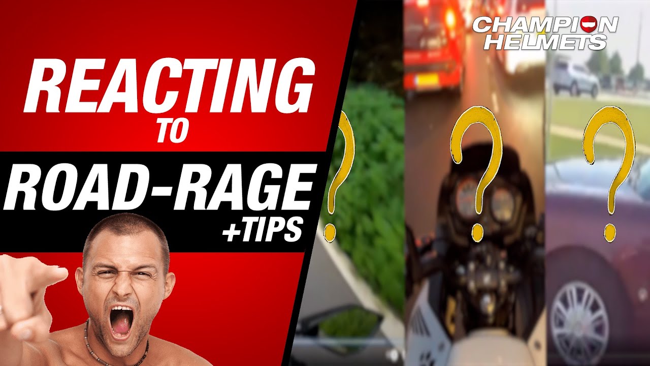 Reacting to Road Rage! + Tips - ChampionHelmets.com - YouTube