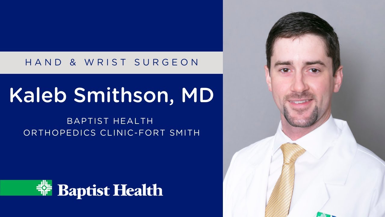 Meet Dr. Kaleb Smithson, Hand & Upper Extremity Surgeon - YouTube