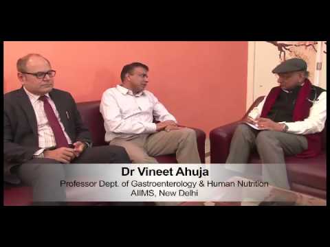 Dr KK Aggarwal with Dr Vineet Ahuja & Dr Vijay Yajnik on Inflamatory bowel disease - YouTube