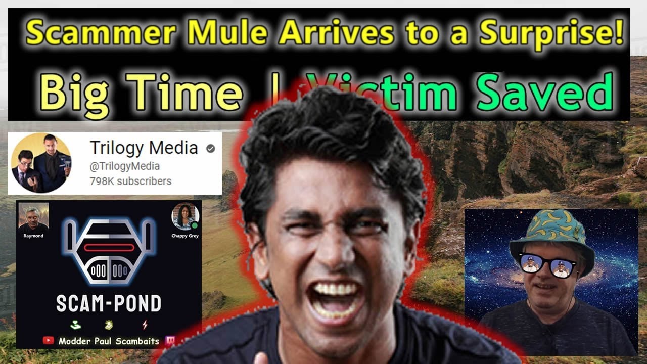 Scammer Money Mule Arrives to a Surprise! - YouTube