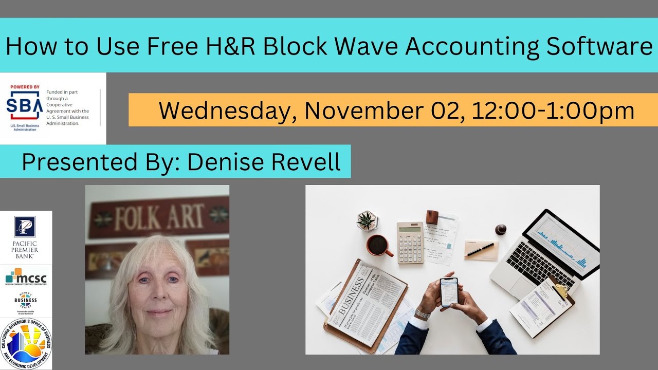 How to Use H&R Block Wave Accounting Software - YouTube