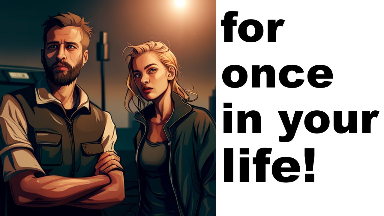 for once in your life - lyric music video - YouTube