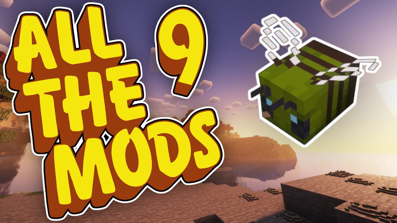 Minecraft All The Mods 9 EP 15 - Mystical Agriculture Mod 1.20 ATM9 - Inferium Bee Spawn Egg ...