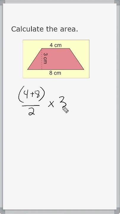 Area Of Trapezoid - YouTube